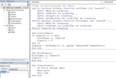 Excel Macro Fun Excel Circles Movement