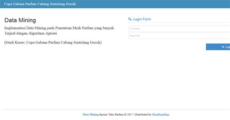 Source Code Php Data Mining Algoritma Apriori Pada Toko Parfum