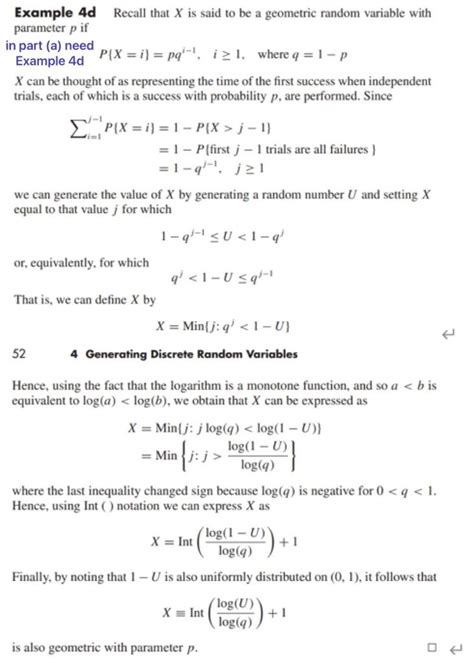 Generating Discrete Random Variables R Code Chegg Com