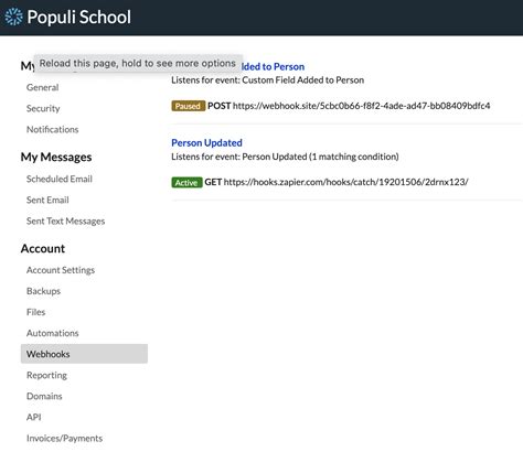 Using Zapier To Keep Mailchimp Updated With Emails From Populi Populi