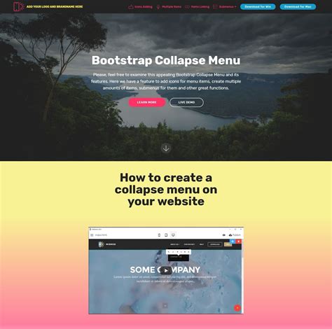 Bootstrap Sidebar Hamburger Menu At Emma Ake Blog