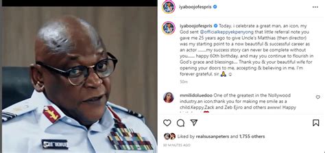 My Success Story Can Never Be Complete Without You Iyabo Ojo Pays Tribute To Veteran Actor