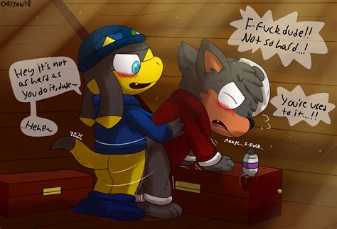 Rule 34 2018 Anal Anal Sex Anthro Ass Attic Beanie Blue Eyes Blush Bottomless Bottomwear