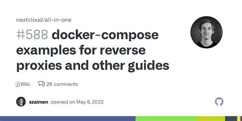 Reverse Proxy Mode Setup In New Aio Instance In Docker ℹ️ Support