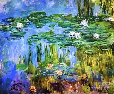 How To Draw Water Lilies By Claude Monet At Molly Lake Blog