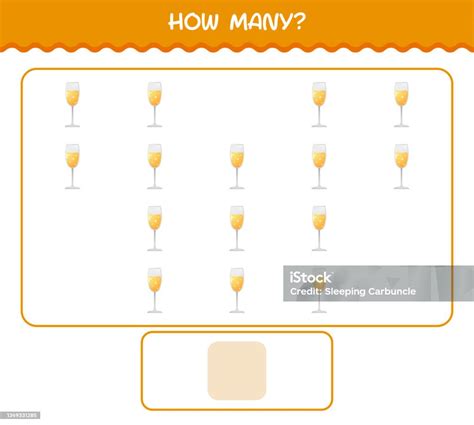 얼마나 많은 만화 샴페인 유리 계산 게임 사전 쇼올 년 어린이와 유아를위한 교육 게임 0명에 대한 스톡 벡터 아트 및 기타 이미지 0명 개발 검색 Istock