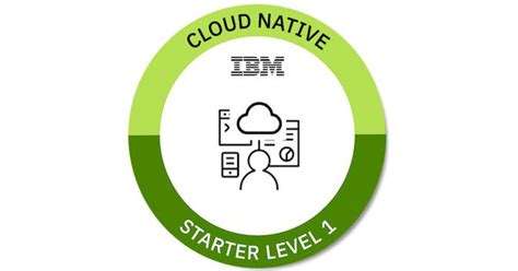 Nithin Thomas On Linkedin Cloud Native Starter Level 1 Was Issued By Ibm To Nithin Thomas