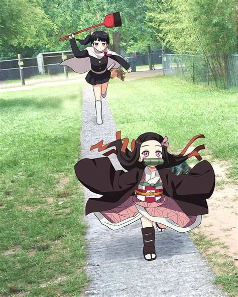 Run Nezuko Anime And Manga Anime Lustig Anime Figuren Sprüche Tiere