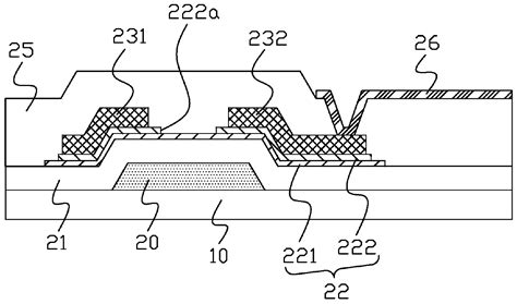 Metal Oxide Semiconductor Thin Film Transistor Array Substrate And