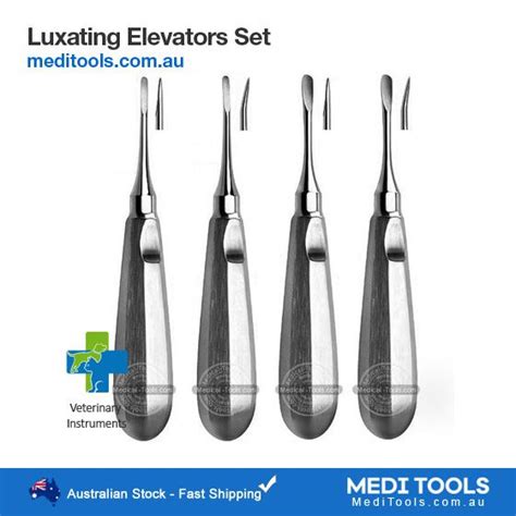 Veterinary Luxating Elevators Set