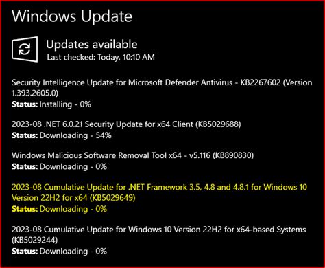 KB Cumulative Update NET Framework And H Windows Update Windows