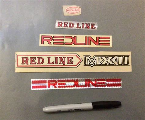For Sale Redline Decals Original