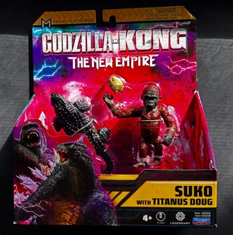 2024 Playmates Godzilla X Kong The New Empire Godzilla Titan Evolution