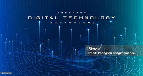 디지털 기술 속도는 파란색 녹색 배경 사이버 나노 정보 추상 통신 혁신 미래 기술 데이터 인터넷 네트워크 연결 Ai 빅 데이터 라인 도트 그림 3d를 연결합니다 0명에 대한