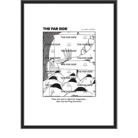 The Far Side® Comic Art Print “thagomizer” Gocomics Store