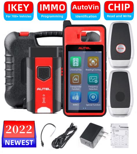 Autel Maxiim Km100 Key Fob Programming Immobilizer Tool 2022 Version