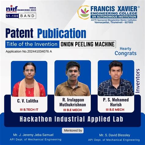 Hackathon Lab Francis Xavier Engineering College Tirunelveli