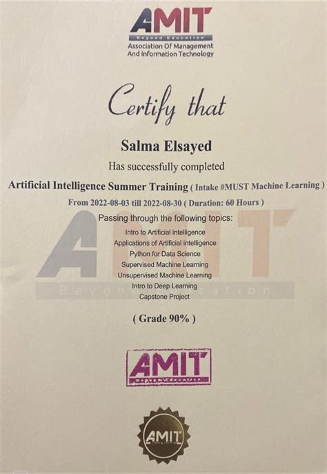 Salma Elsayed On Linkedin Machinelearning Python 11 Comments
