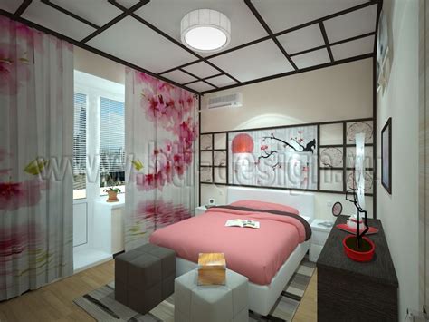 Японский дизайн спальни идеи и вдохновение