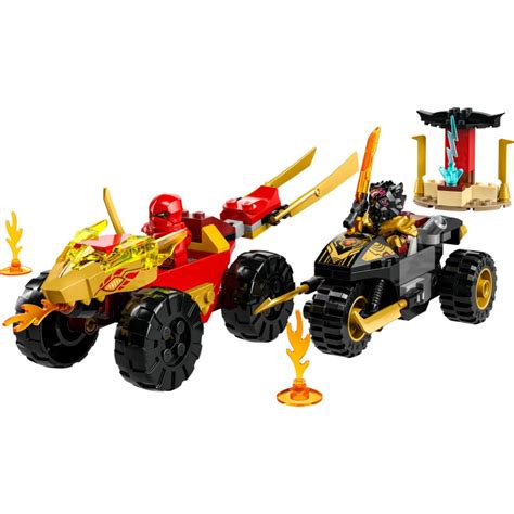 Lego Ninjago Kai And Ras S Car And Bike Battle