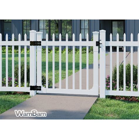 Picket Fence Garden Gate