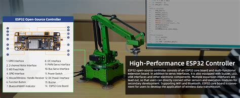 lewansoul robotic arm kit maxarm for arduino python