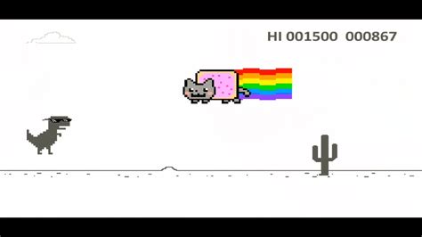 크롬 공룡 게임 🦕 Chrome Dinosaur Game 🎮 과연 이게 엔딩이 있을까 Youtube