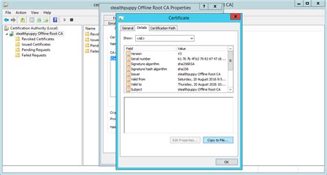 Deploying An Enterprise Root Certificate Authority Aaron Parker