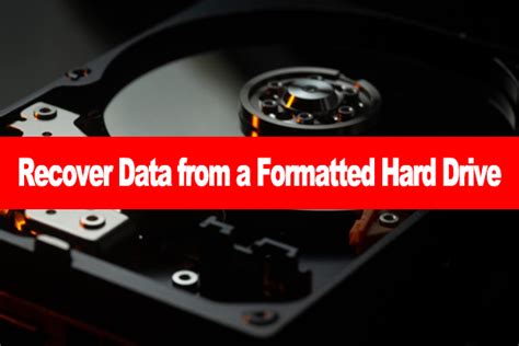 How To Recover Data From A Formatted Hard Drive On Windows 10 11