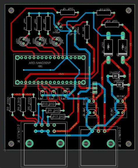 Appying Jumpers To A Pcb Layout Using Eagle Cad Programming Arduino