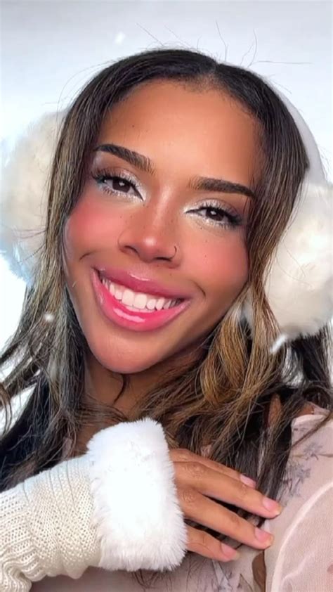 The “im Cold” Makeup Trend ️ Face Art Makeup Dark Skin Makeup
