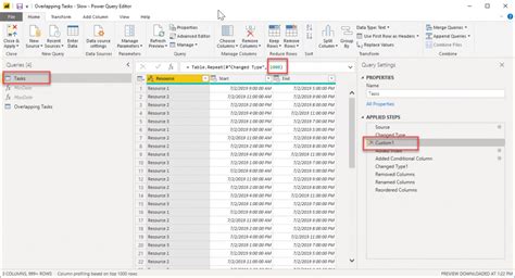 Find Overlapping Time Periods Using Powerquery Part 3 Fast