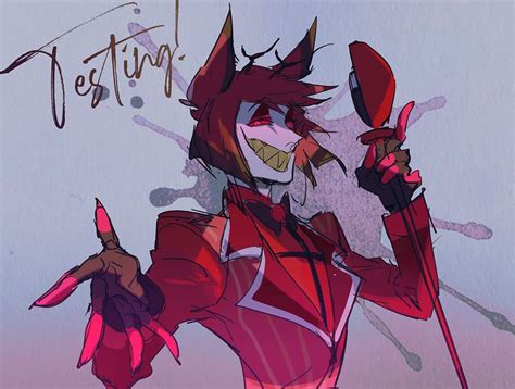 Alastor Hazbin Hotel Drawn By Wraith Danbooru