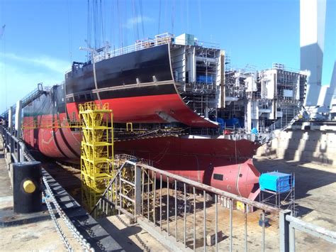 Maniobra De Montaje De Macro 12d Suezmax 545 Meycagesal Calderería Y Mecanizados