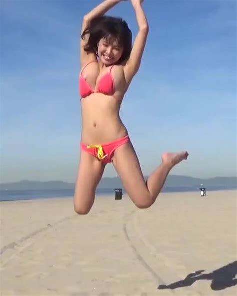 Rio Teramoto Bikini Slow Motion Nip Slip With Close Up Scrolller