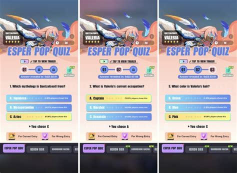 Dislyte Valeria Quiz Answers Esports Gg