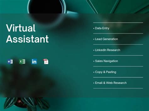 Virtual Assistant Data Entry Service By Web Research With Leads Upwork