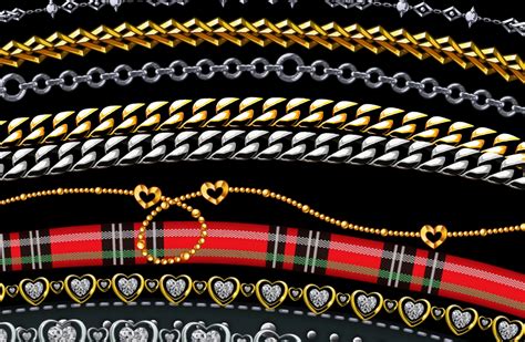 팔찌 체인 장식 브러쉬 61종 세트