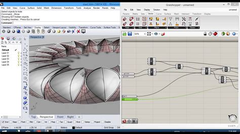 grasshopper lecture 11 stadium part1 youtube