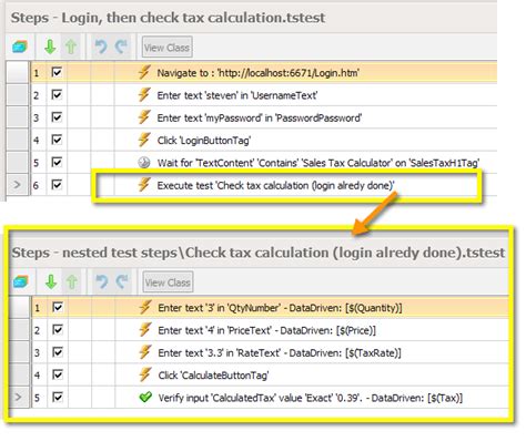 Data Driven Tests Logon And Setup Steps