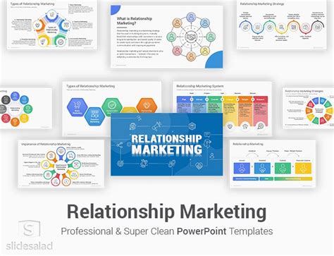 relationship marketing powerpoint template designs slidesalad