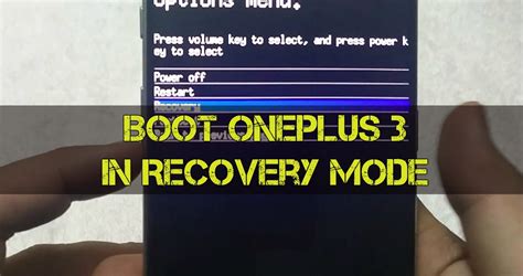 How To Boot OnePlus In Recovery Mode Or TWRP Mode TechnoBuzz How To Android Guides Tips
