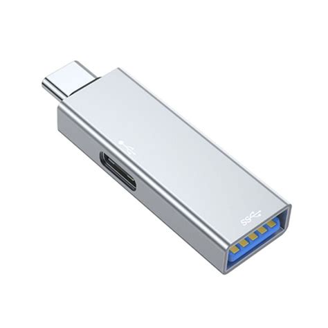 Разъем Type C для подключения к Usb разъем Type C Otg серебристый купить с доставкой по