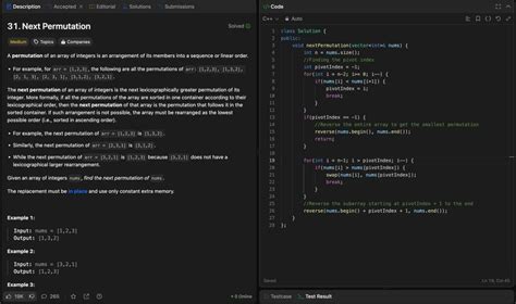 Geethika Kakarla On Linkedin 50daysofcode Nextpermutation Arrays 50days Linkedincodechallenge