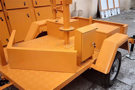 （pre Order Traffic Variable Message Sign Mobile Vms Sign Trailer Road Safety Product