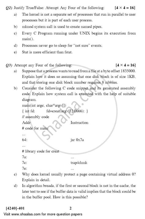 Introduction To Unix And Unix Internals 2012 2013 Mca Science