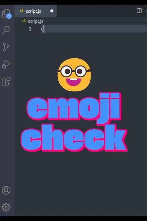 🎉 Detect Emojis With Javascript Coding Javascript Youtube
