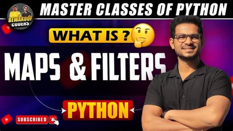 Prasanna Biswas On Linkedin Python Essentials Master Maps And Filters