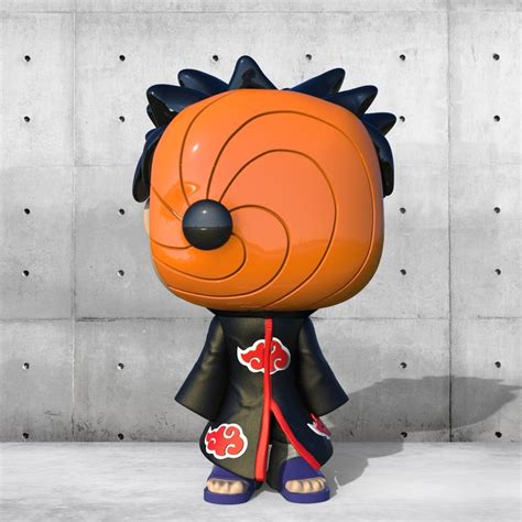 Obj File Obito Uchiha Funko Pop 👾・3d Printable Model To Download・cults