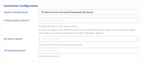 aveva pi system tdengine docs